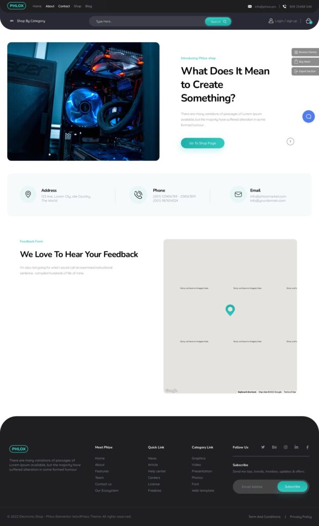 Boutique électronique - Garuae